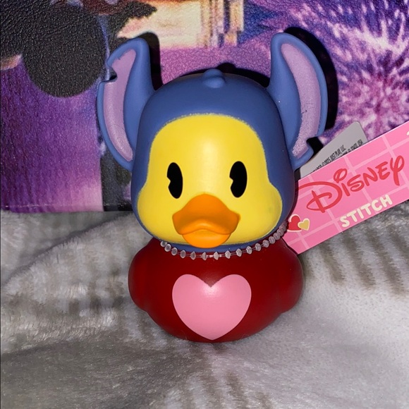 Disney | Toys | Disney Stitch Valentines Rubber Duck | Poshmark